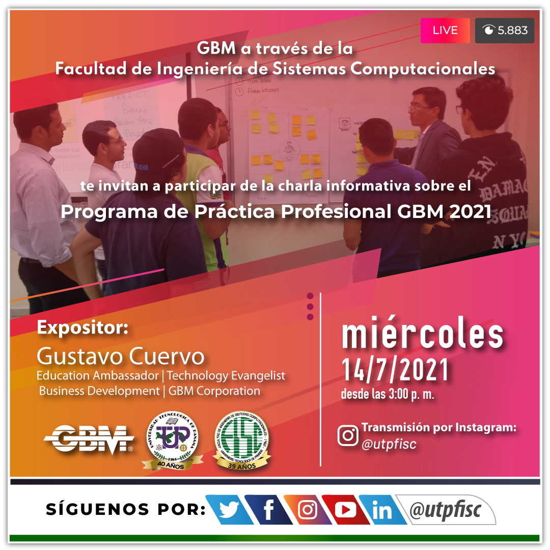 Live Charla Informativa sobre el Programa de Práctica Profesional GBM ...