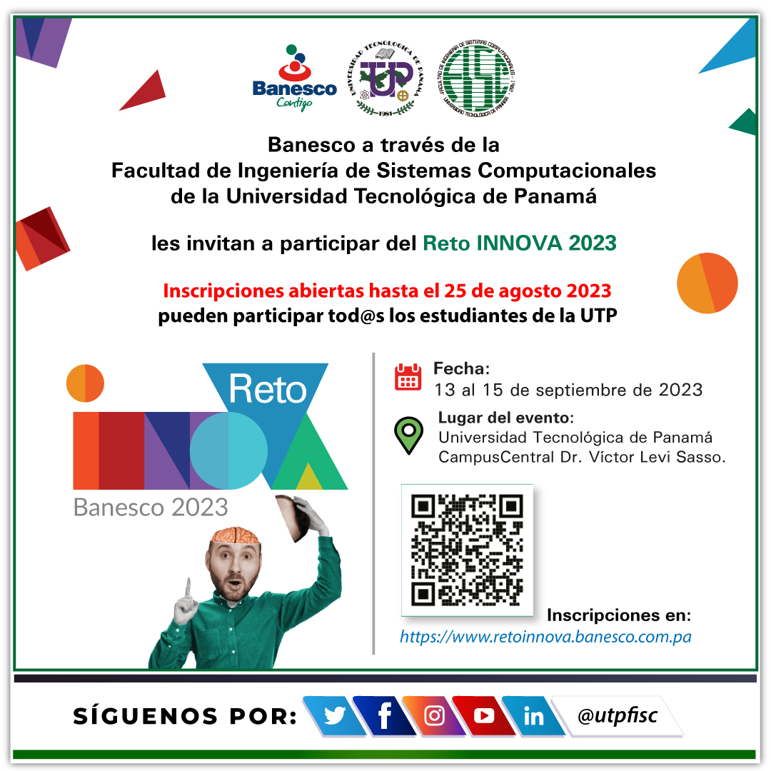 Reto INNOVA 2023 | Facultad de Ingeniería de Sistemas Computacionales